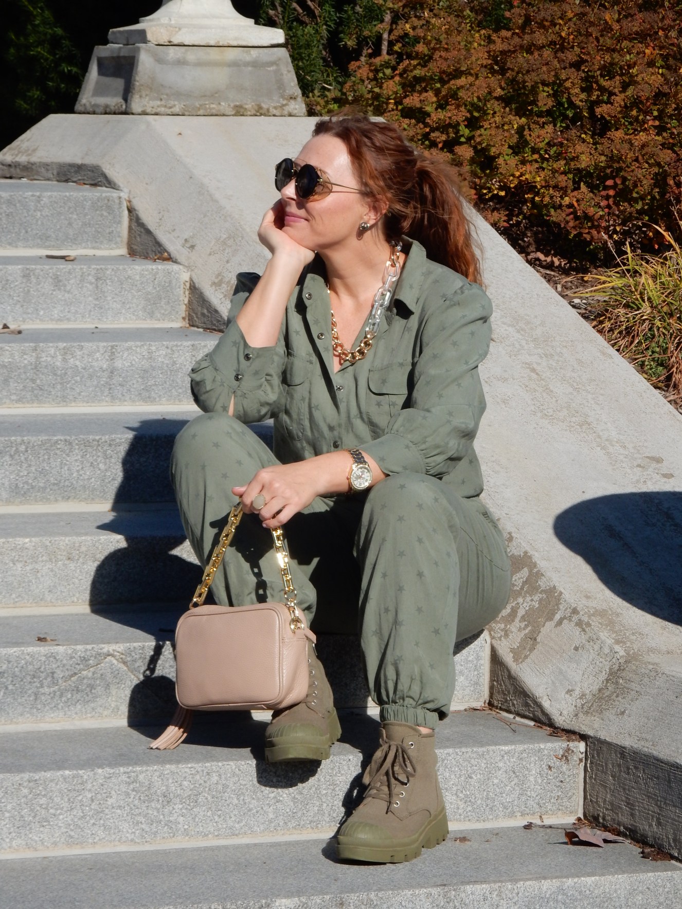 Seeing Stars in Army Green – Sarah In Style